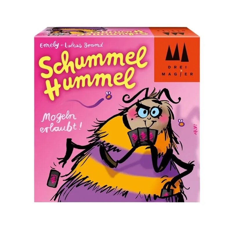 Карточные игры Schummel Hummel Три фокусника настольная игра Мошенник