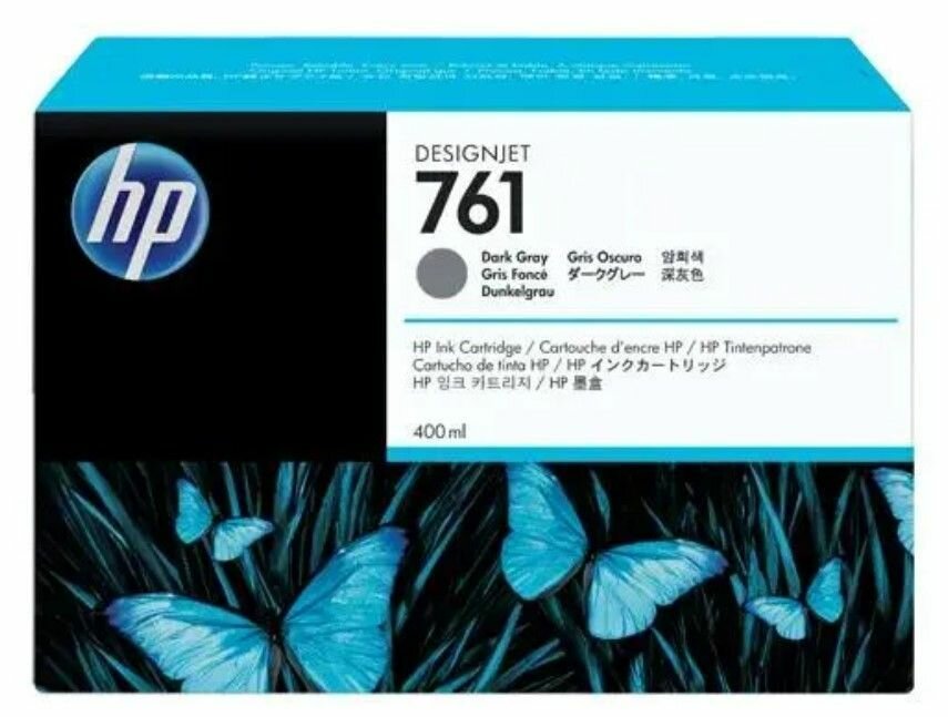 Картридж HP CM996A 761 темно-серый