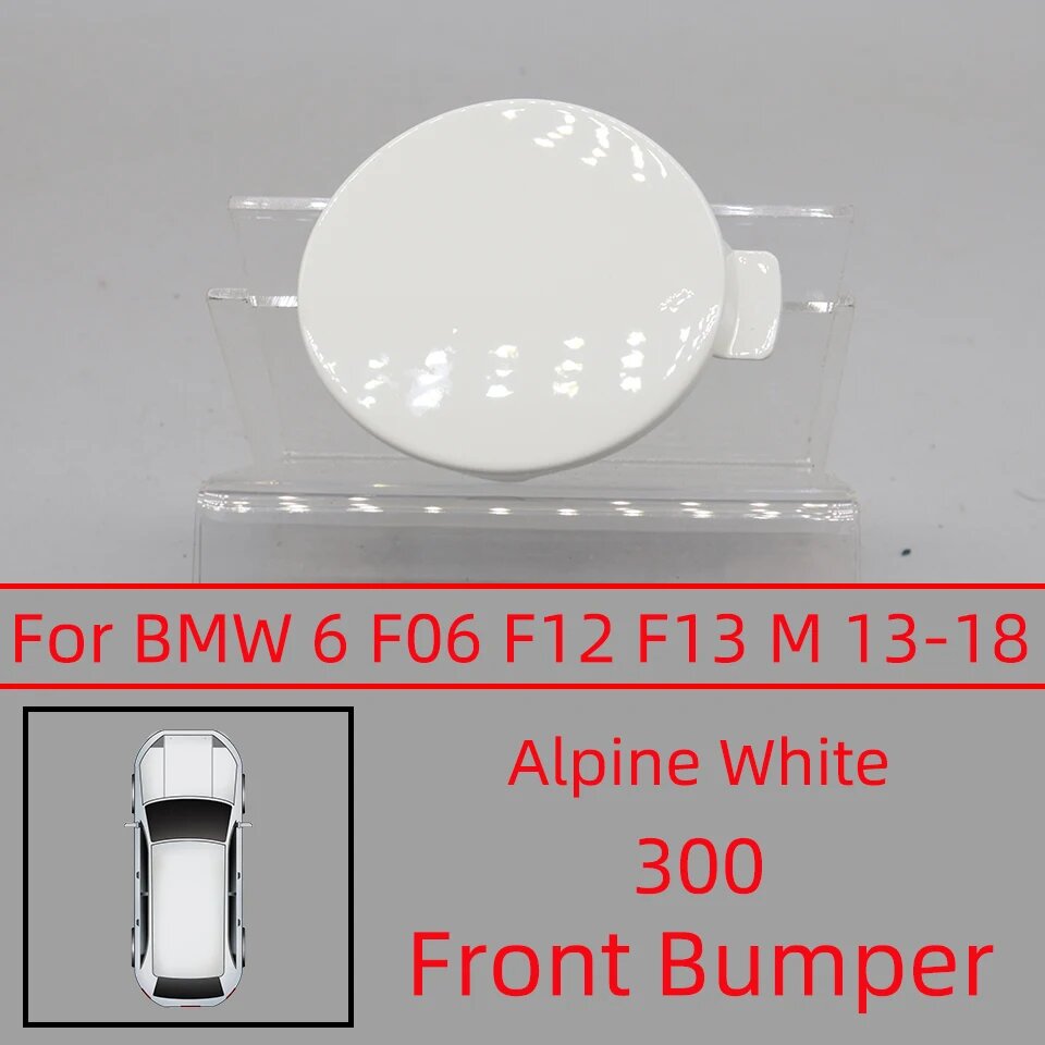 Для BMW 6 серии F06 F12 F13 2013 2014 2015 2016 2017 2018 передний бампер, фаркоп, Alpine White