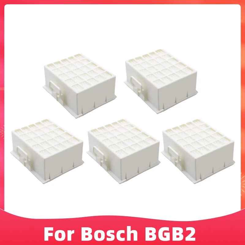 Фильтр для пылесоса OSSIEAO для BOSCH 10005637 Бежевый, 5 Pcs