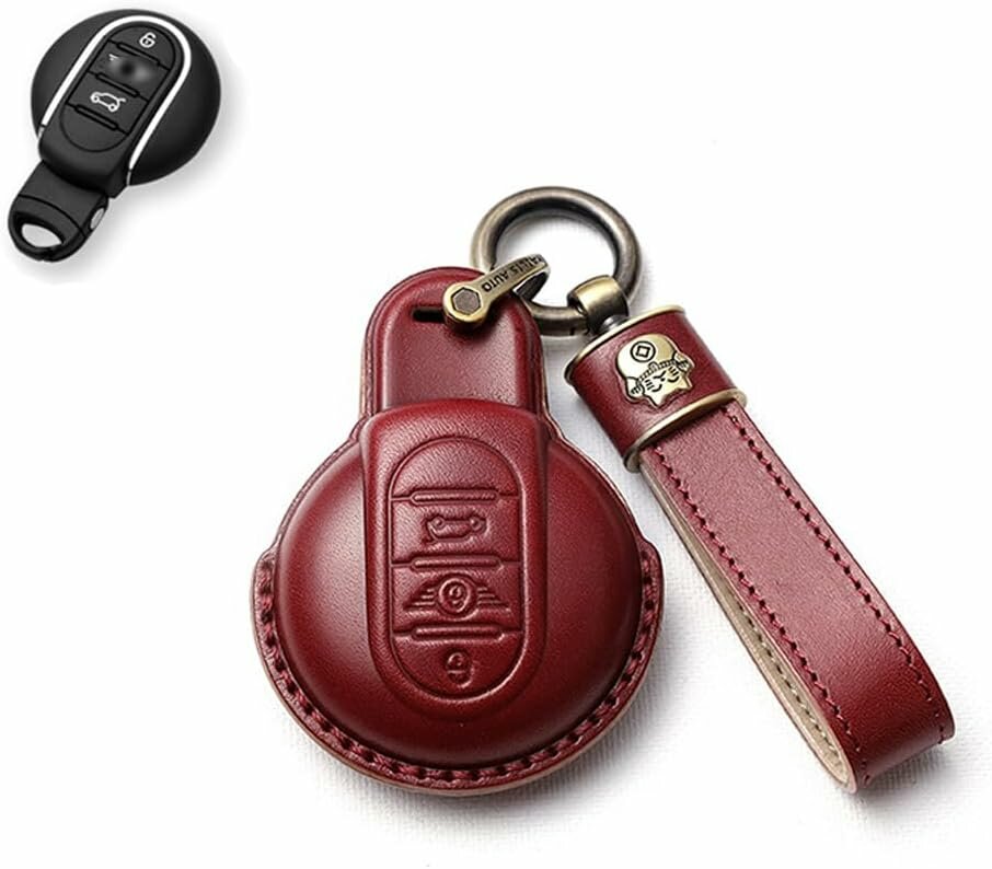 Чехол для ключей подходит для Mini Cooper 2016-2021 Clubman Countryman с жесткой крышей, кабриолет, вход без ключа, защи