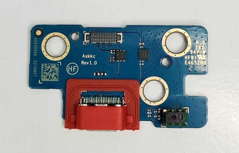 Печатная плата с уст. элементами Samsung Galaxy Tab A8 10.5 SVC JDM-ASSY SUB PBA_USB_SM-X205_SVC (GH81-21943A)