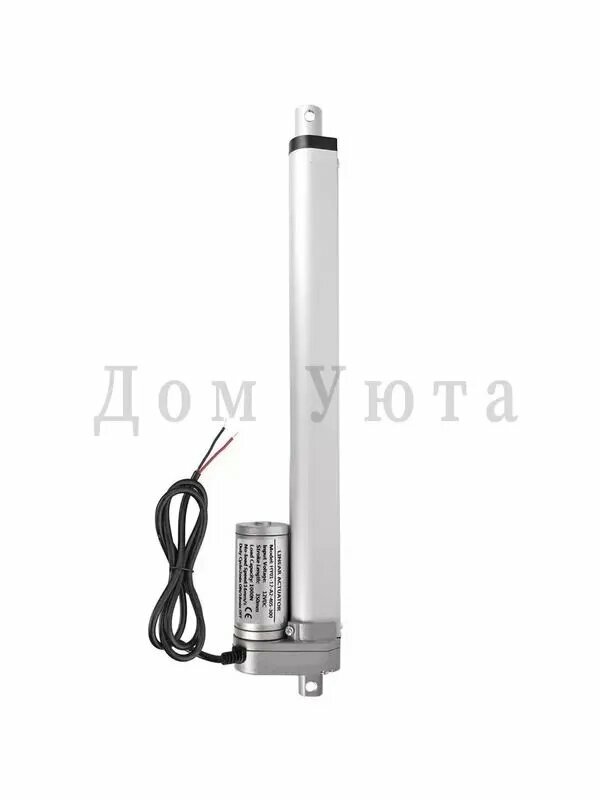 1000 Н (100 кг) 350 мм DC 12 В 14 мм/с Линейный привод для автоматических ворот