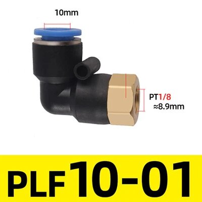 Пневмофитинг PLF10-01, 10мм, PT1/8