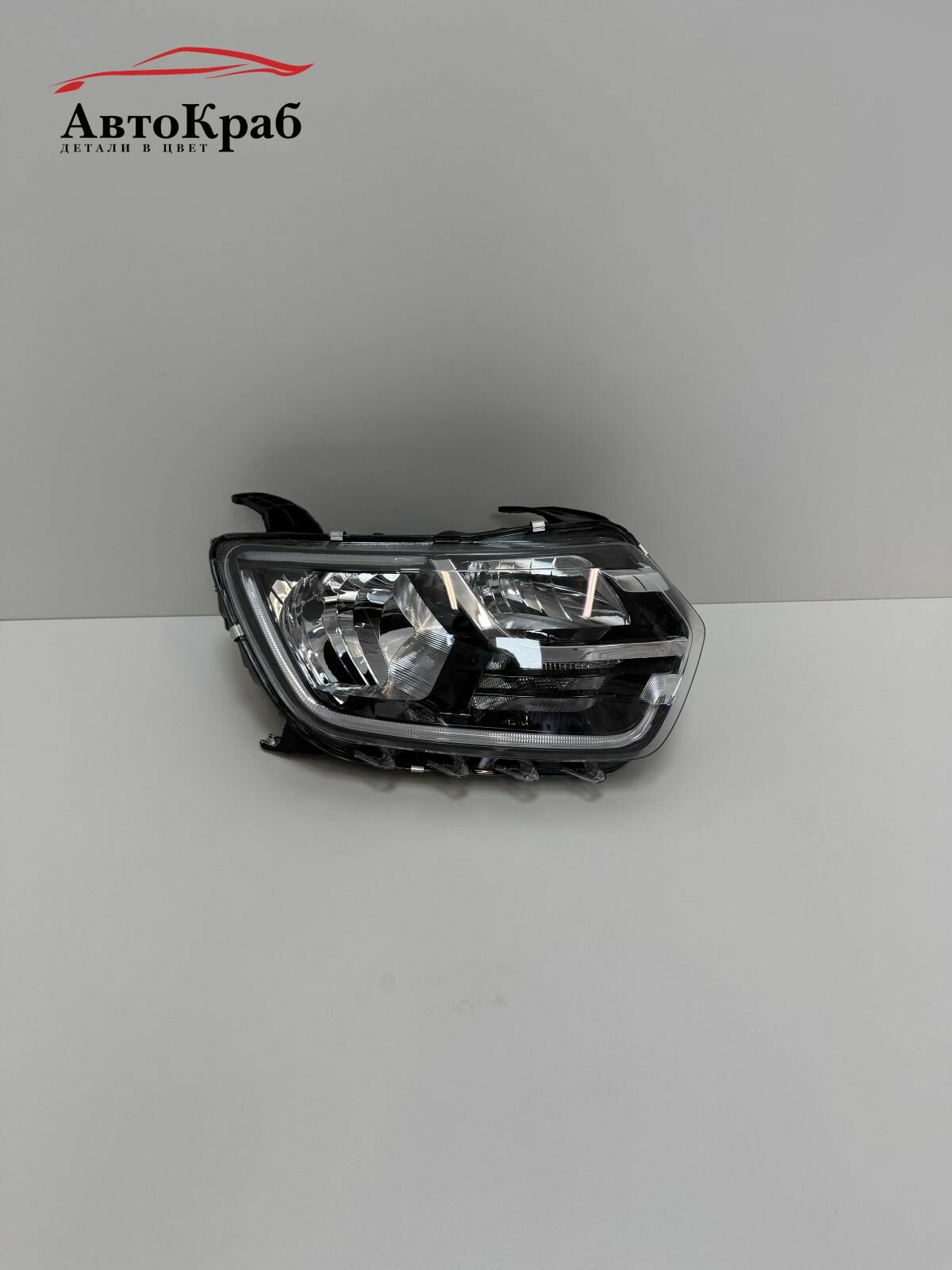 Фара правая с LED ДХО для Рено Дастер 2 2020 - 2022 г. аналог