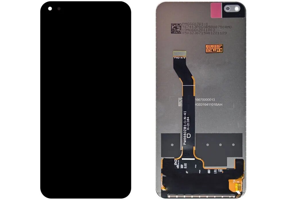 Дисплей для Huawei Honor 50 Lite (NTN-L22 NTN-LX1 NTN-LX3) черный экран