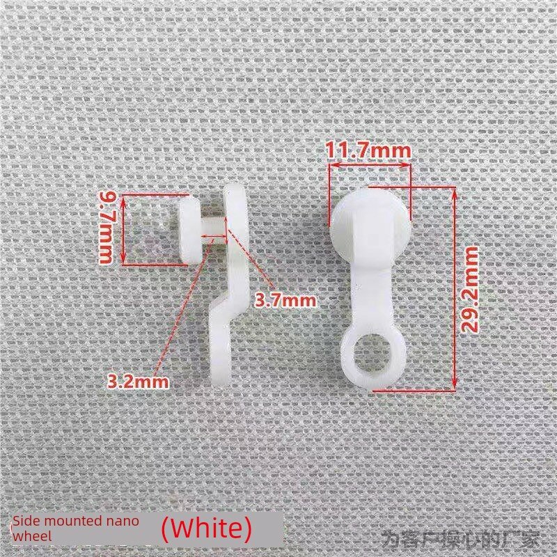 Крючки для карнизов, аксессуары, бесшумные ролики, нано-колесики, крючки для верхнего крепления, крючки для бокового