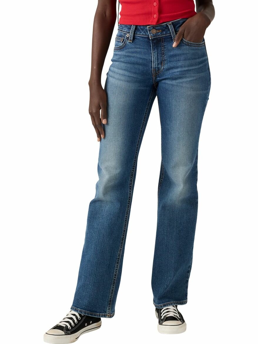 Джинсы клеш Women Superlow Bootcut Jeans 