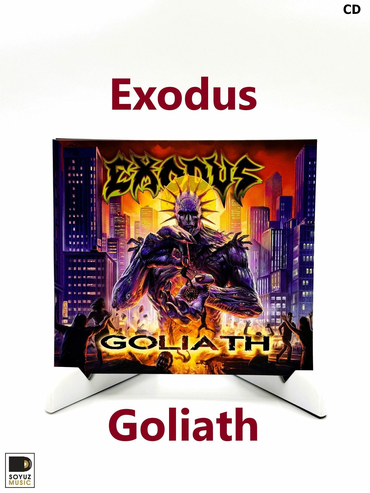 EXODUS. Goliath (компакт-диск) — фото 1