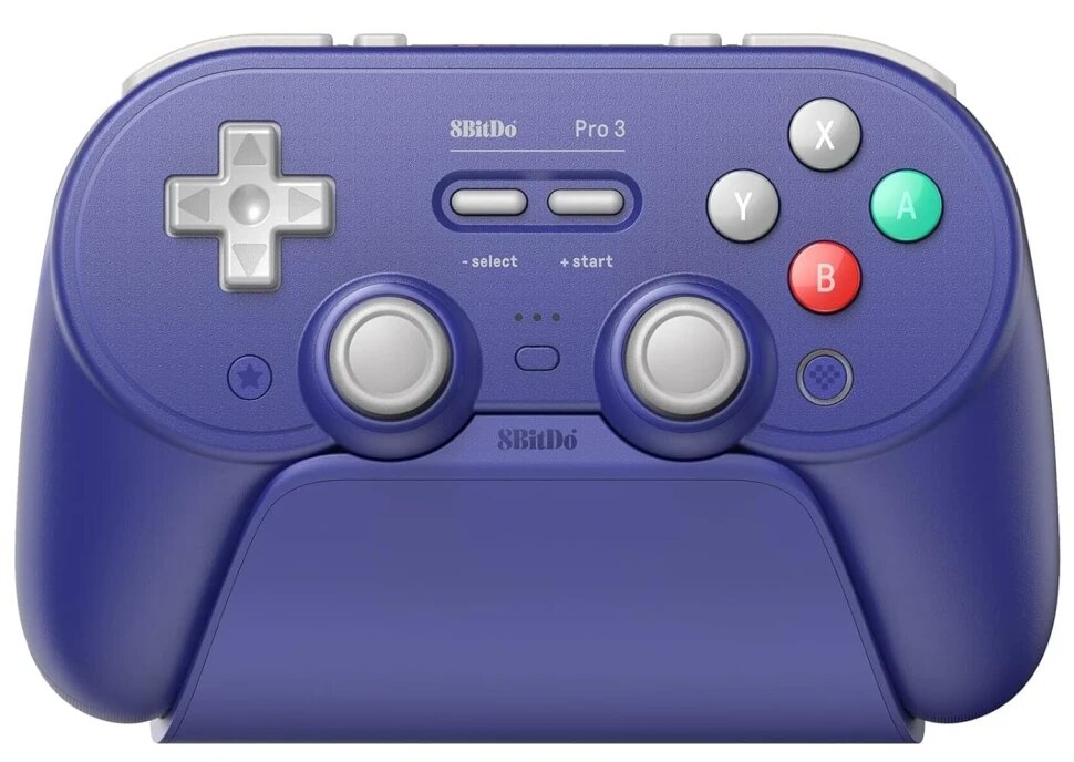 Геймпад беспроводной 8BitDo PRO 3 фиолетовый, Android, iOS, MacOs, Nintendo Switch