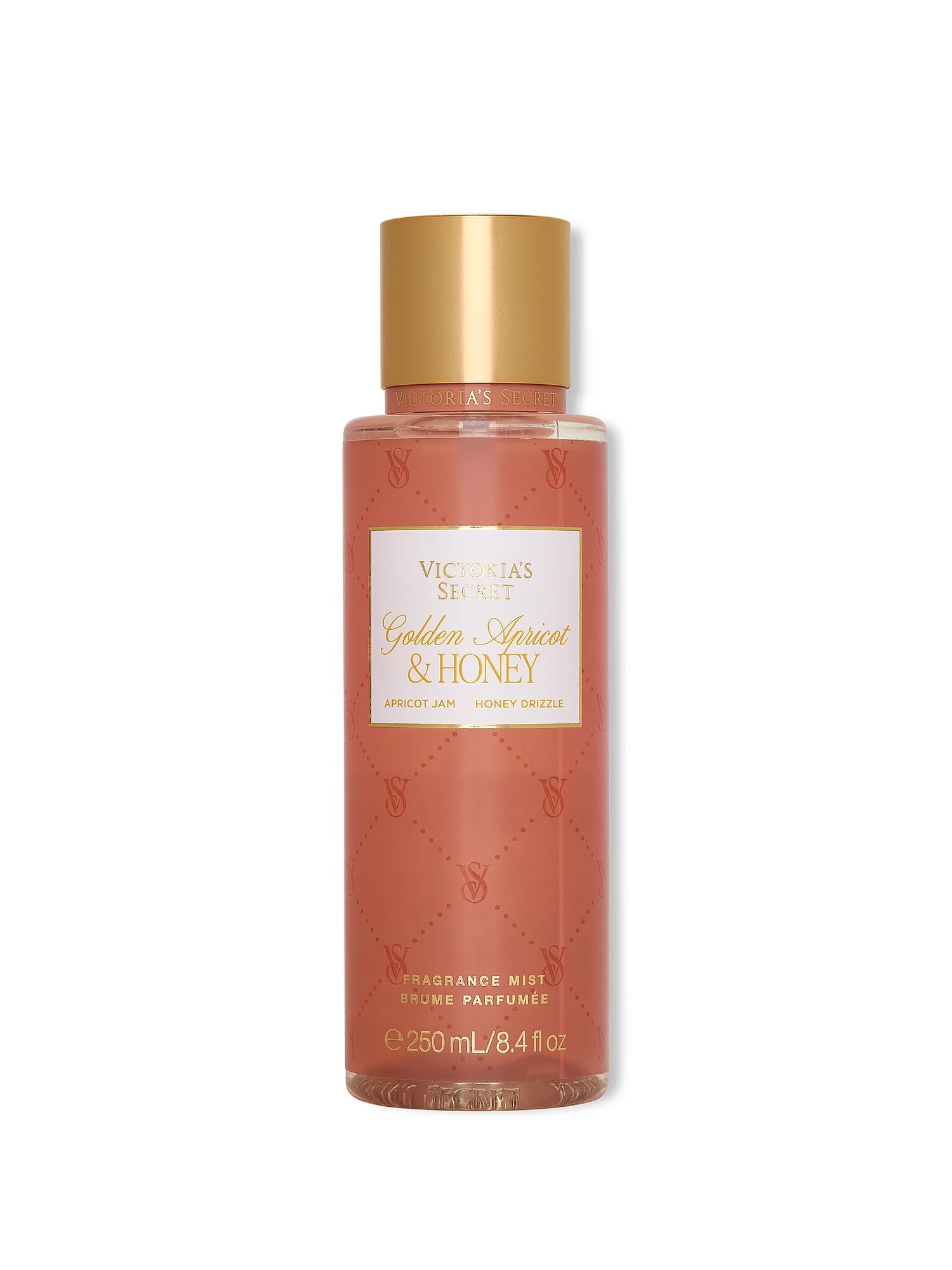 Victoria's Secret Парфюмированный спрей-мист для тела Golden Apricot & Honey