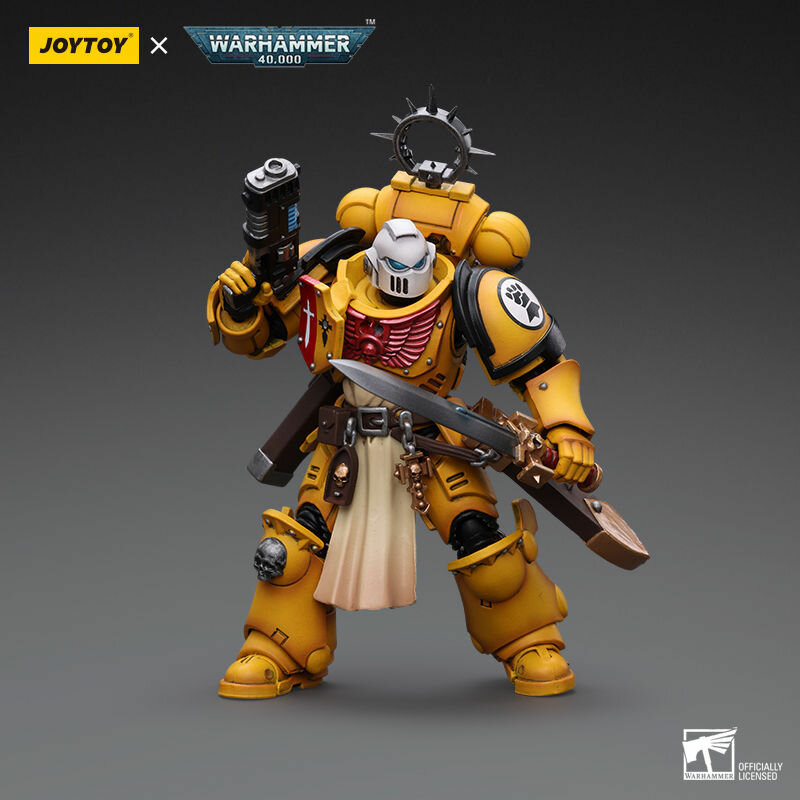 JOYTOY Dark Source Warhammer 40K Primaris Space Marine Sword Guard Veteran 4 1:18 подвижные фигурки солдат, с которыми можно играть