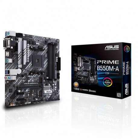 Материнская плата Asus PRIME B550M-A/CSM Socket AM4 (90MB14I0-M0EAYC)