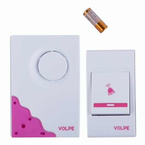 Звонок беспроводной Volpe UDB-Q026 W-R1T1-16S-80M-WH 16 мелодий, UL-00002402