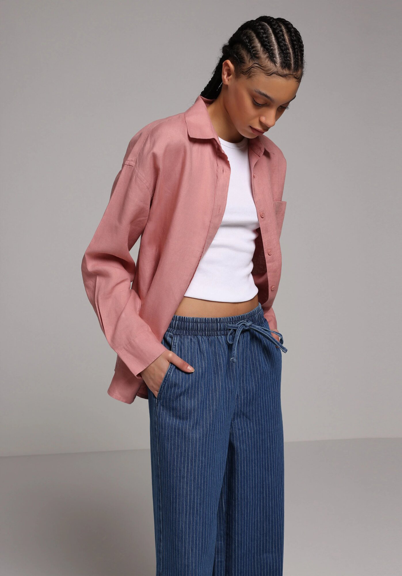 Рубашка Boyfriend Fit