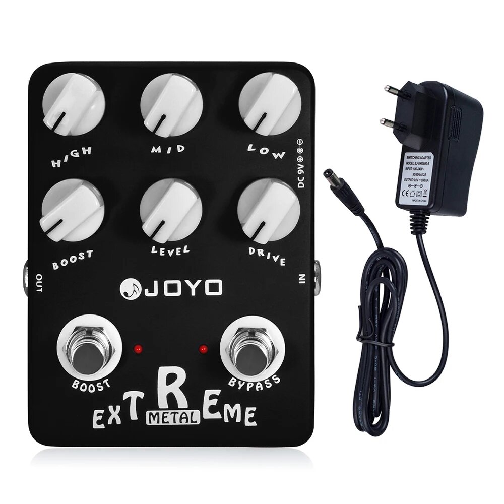 JOYO JF-17 Extreme Metal Distortion с адаптером