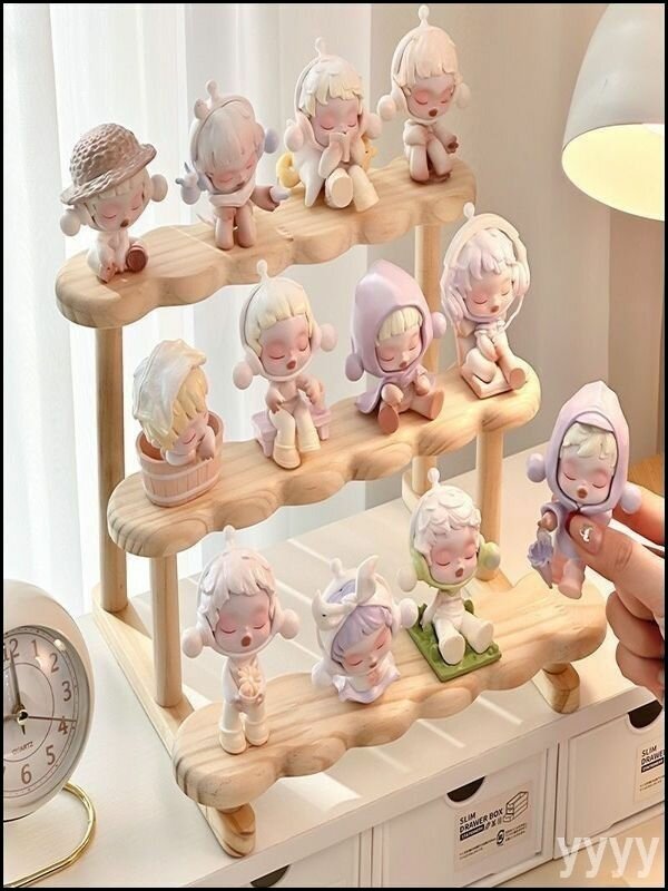 Этажерка, 3 секц, Массив дерева, 25.5х21х17.6 см