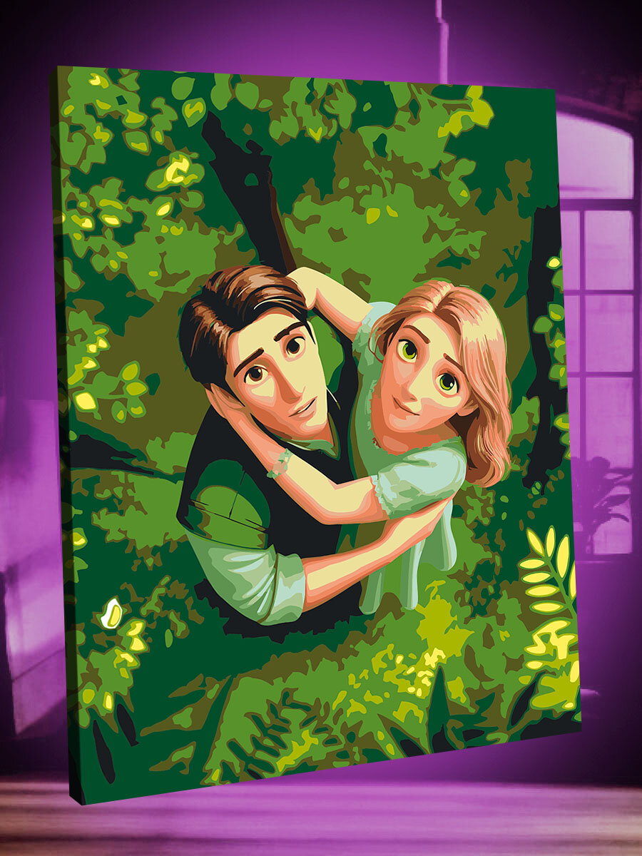 Картина по номерам Рапунцель