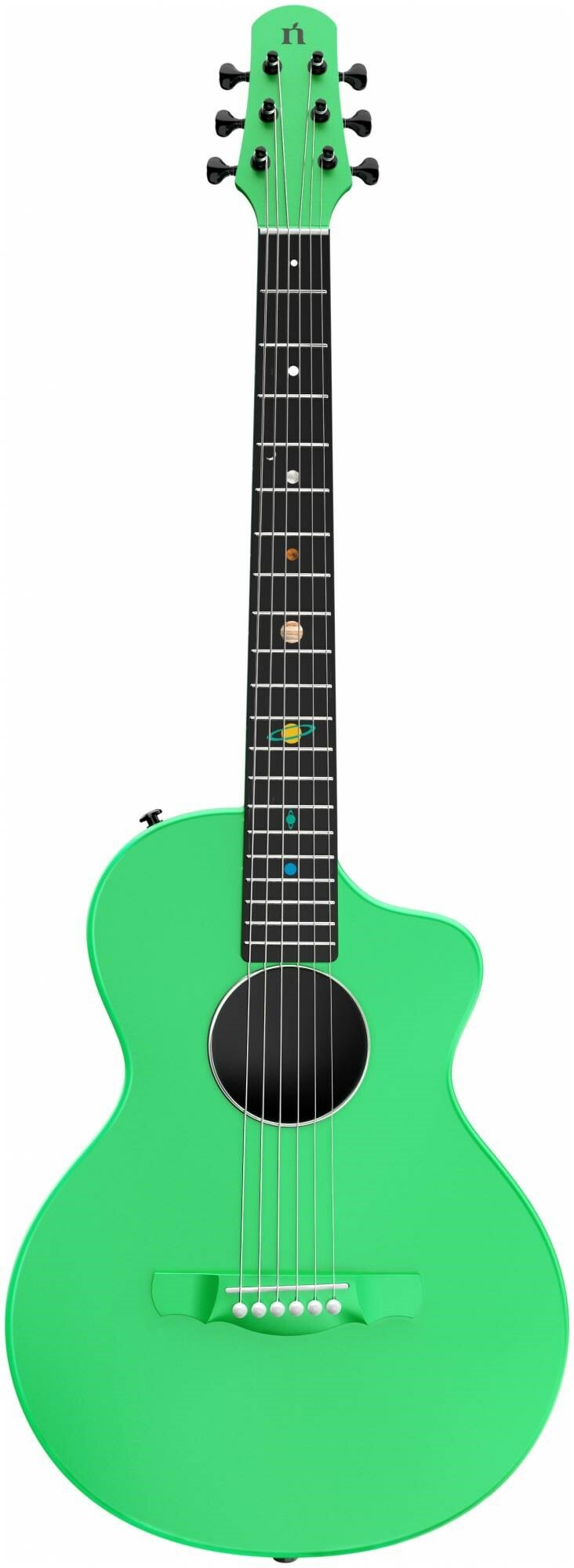 NATASHA Nebula Asteroid Mint Green - Гитара акустическая шестиструнная