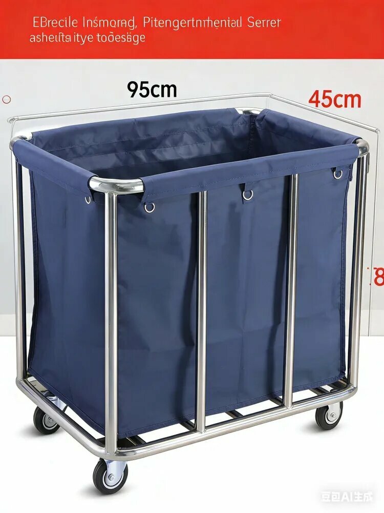 Тележка для горничной, тележка для уборки вагона-ресторана