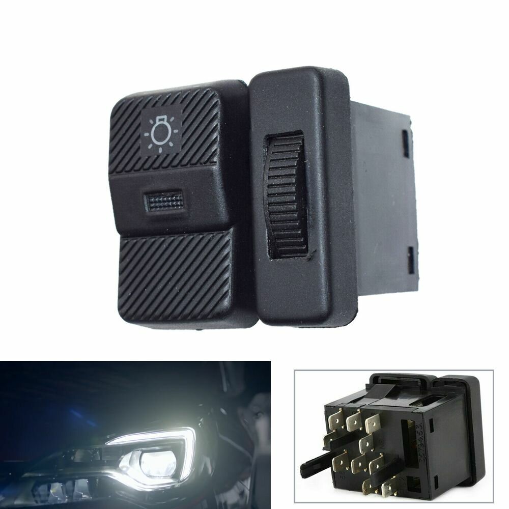 Переключатель света (выключатель фар) для Volkswagen Passat, Polo, Transporter T4, Caravelle — OE 357941531