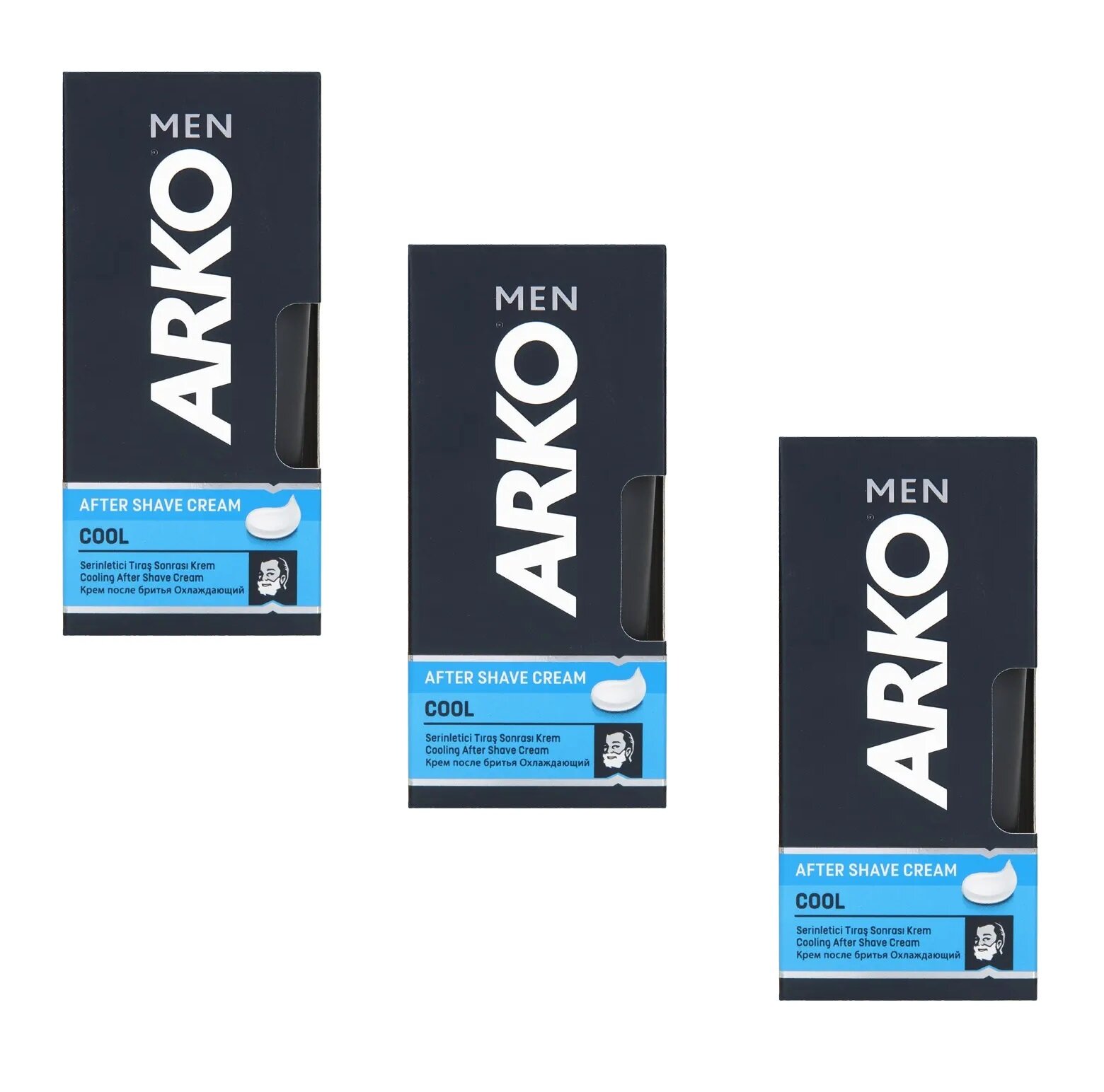 Крем Arko Men после бритья Cool, 50мл 3шт