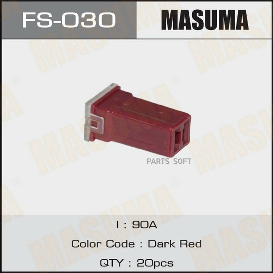 Предохранитель картриджный Mini 90А силовой MASUMA FS-030 | цена за 1 шт