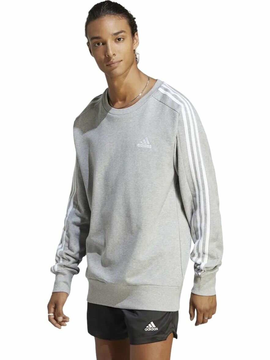 Свитшот спортивный Essentials French Terry 3-Stripes Sweatshirt