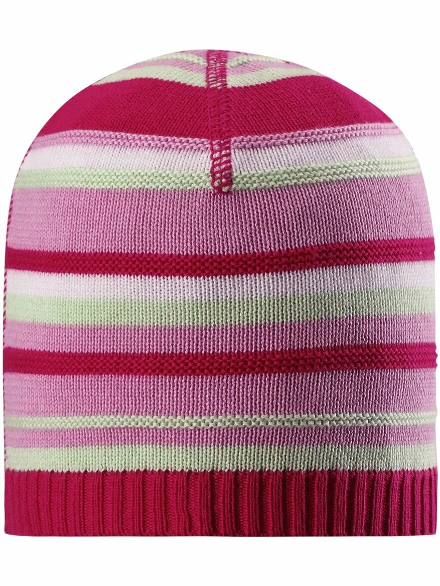 Шапка-бини Reima Beanie для мальчиков, розовый — фото 1