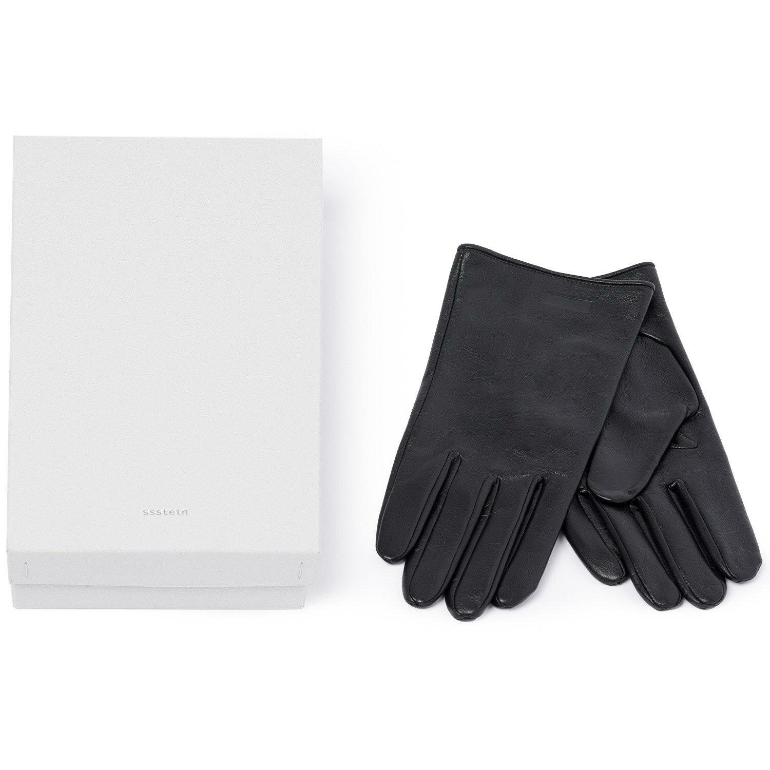 Перчатки ssstein Перчатки Ssstein Leather Glove для мужчин и женщин, размер S, black — фото 1