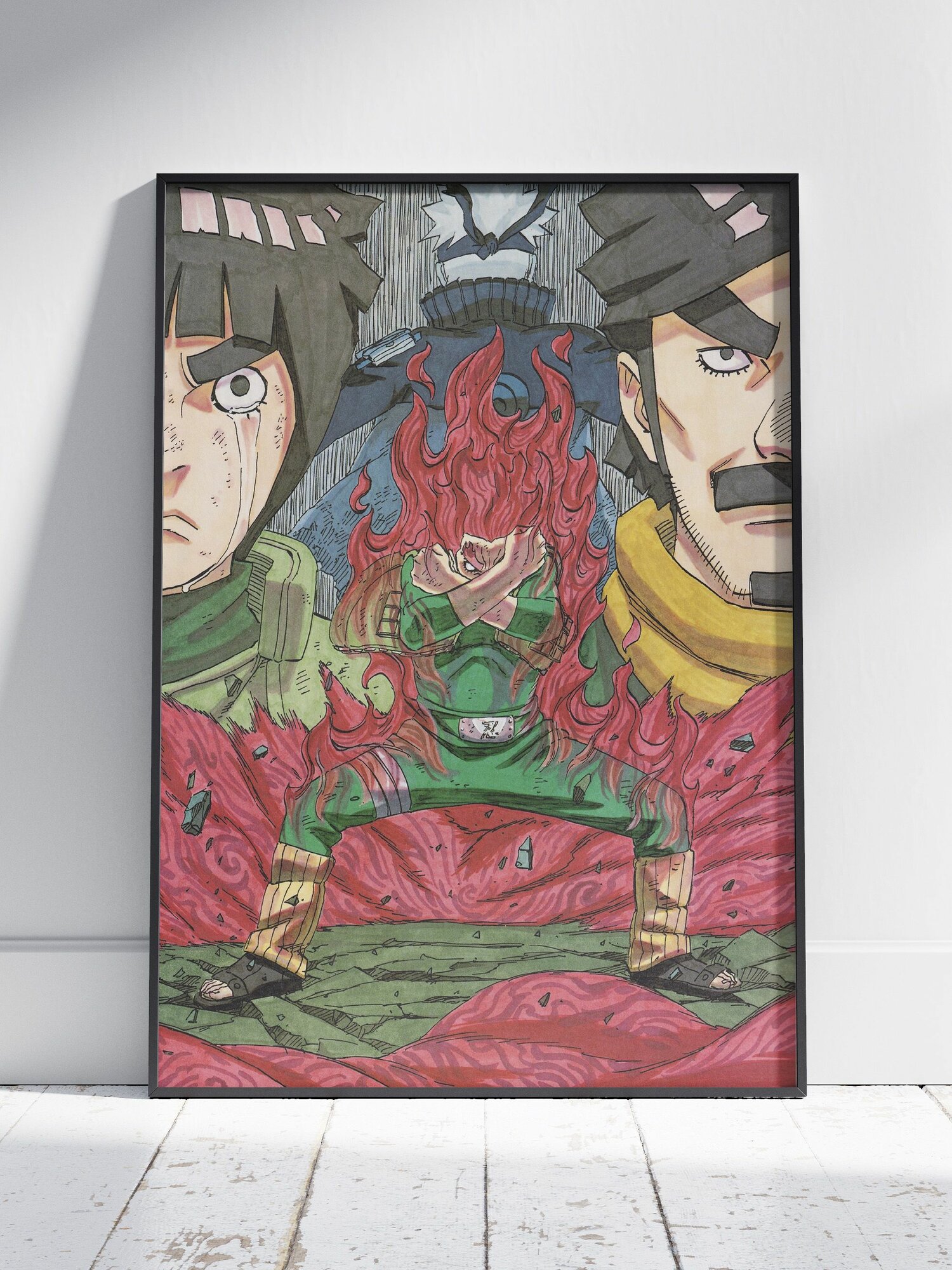 Плакат на стену для интерьера Наруто Ураганные Хроники (Naruto 24) - Постер по аниме и японской анимации формата A4 (21x30 см)
