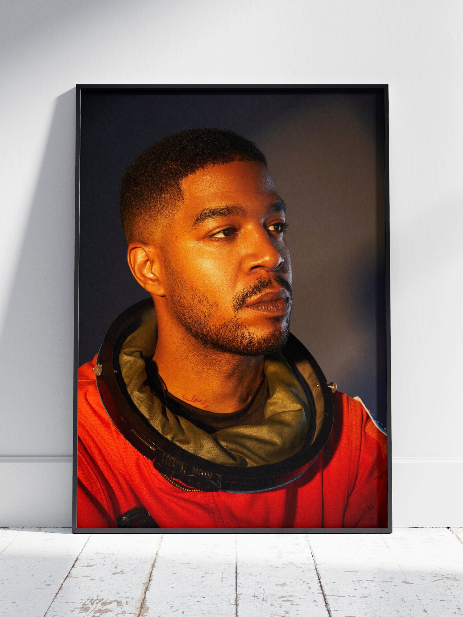 Плакат на стену для интерьера Кид Кади (Kid Cudi 2) - Постер по музыке и артисту формата A4 (21x30 см)