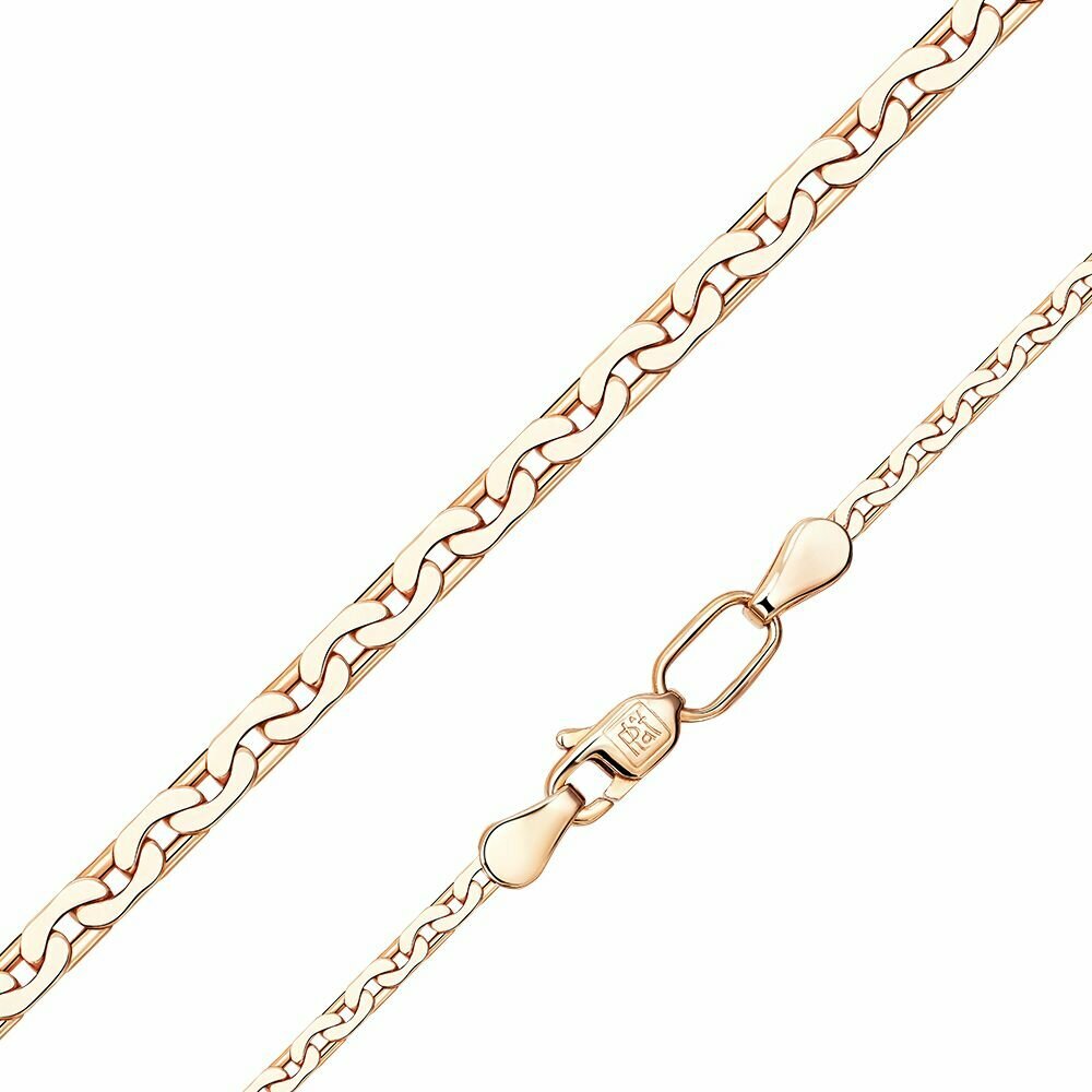 Цепь красное золото, 585 проба