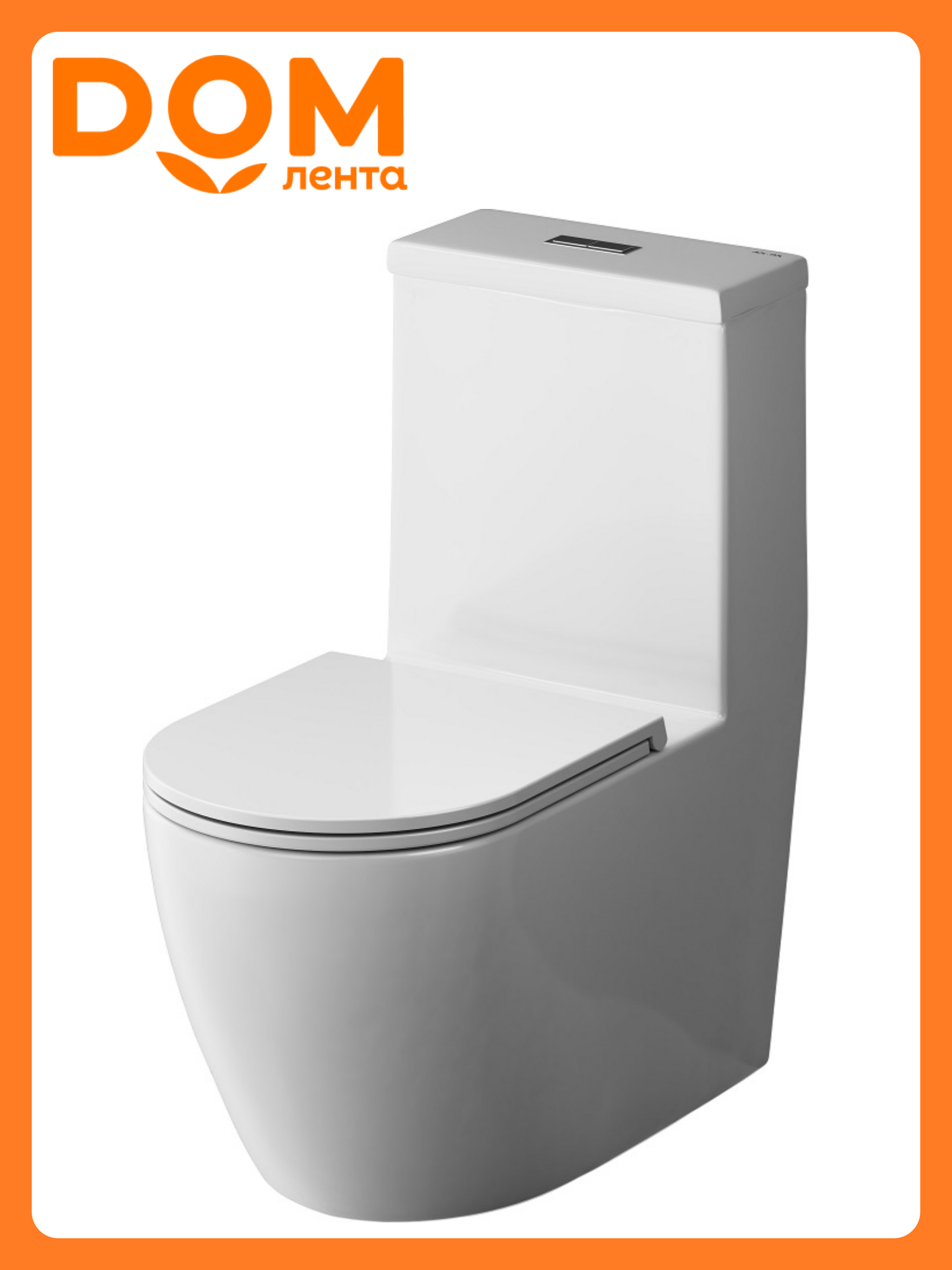 Унитаз-моноблок безободковый Func AM.PM с сиденьем