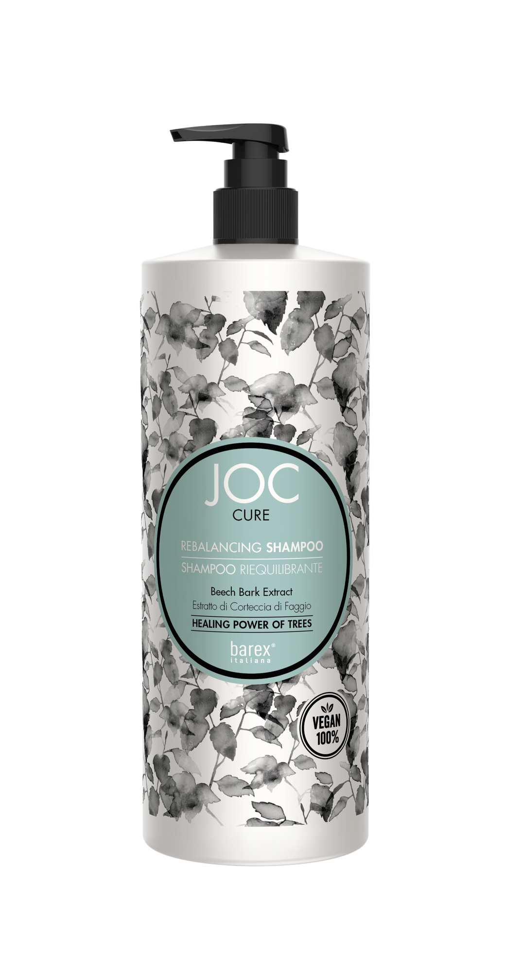 JOC CURE восстанавливающий шампунь для восст. баланса кожи головы, с экстрактом коры бука 1000 мл, шт