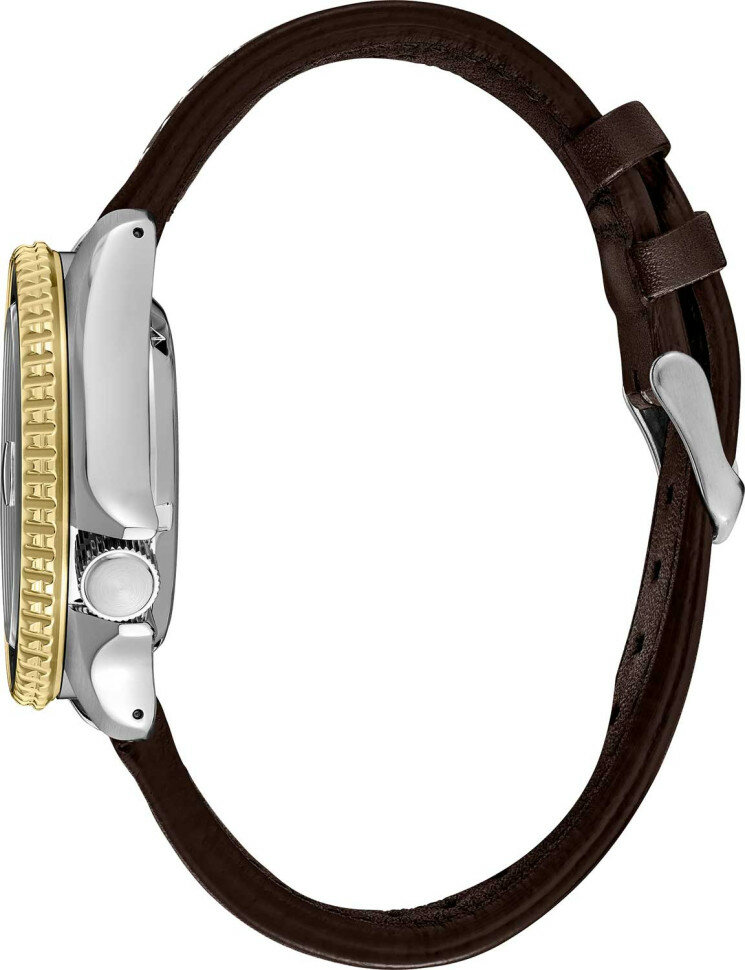 SEIKO, золотой, черный, серебряный, коричневый — фото 1