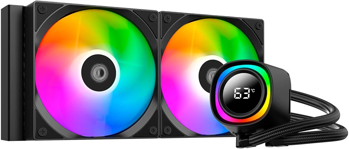 Система водяного охлаждения ID-Cooling Водяное Охлаждение FX240 TD