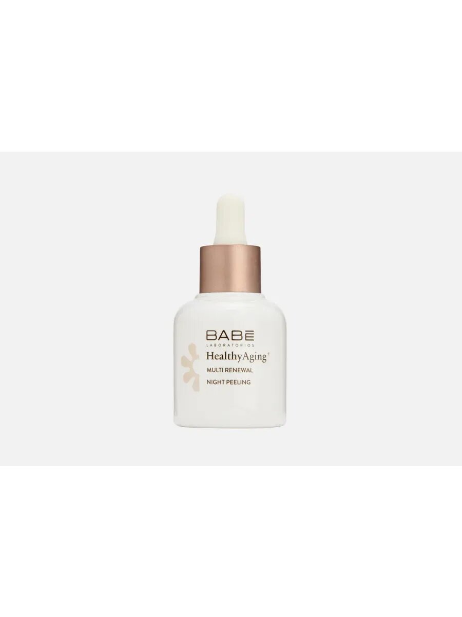 Ночная Пилинг-сыворотка для лица LABORATORIOS BABE Healthy Aging+ 30 мл
