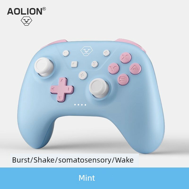 Контроллер Aojia Loctol Thin Mint Bluetooth для Nintendo Switch - светло-зеленый