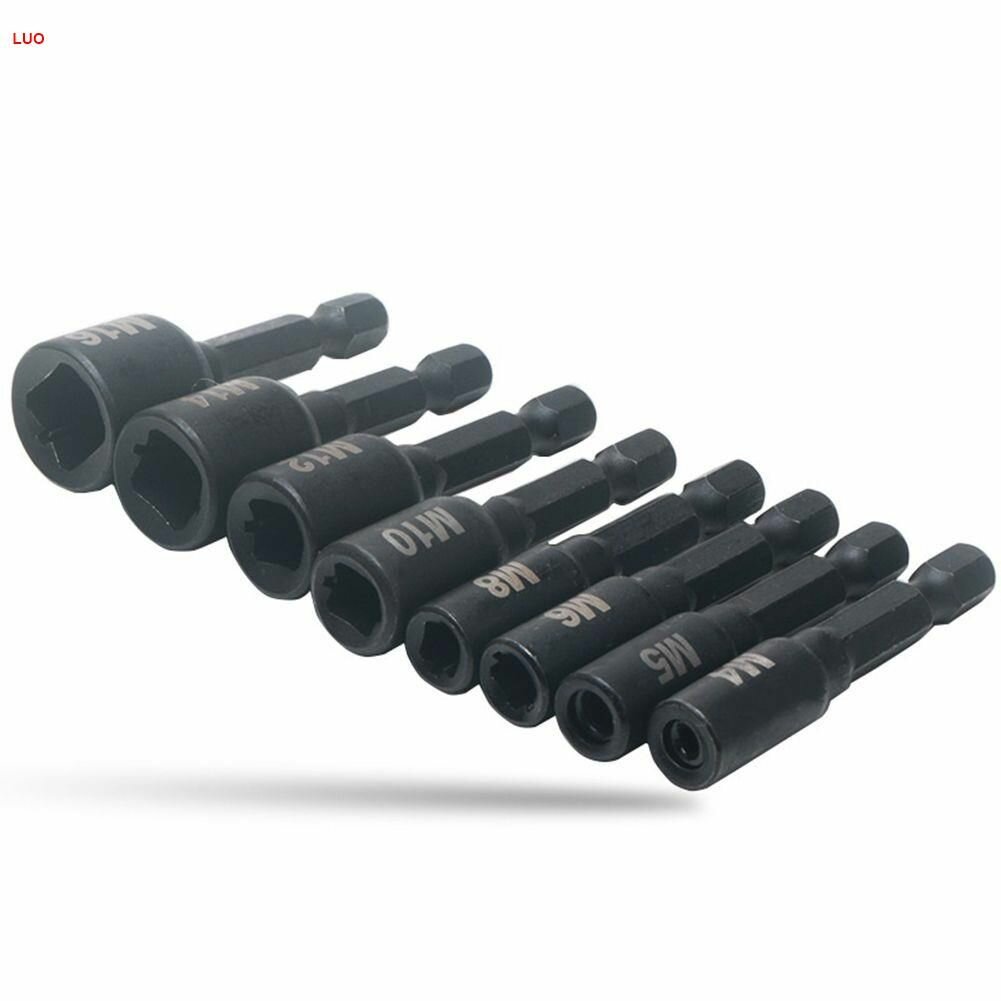 8 Шт. Адаптер Для Головки Метчика С Шестигранным Хвостовиком И Инструментом Для Машинного Винта