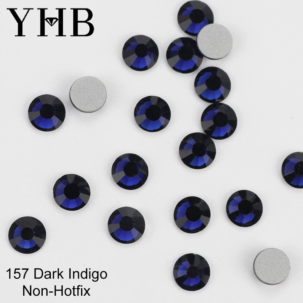 Стразы YHB Dark Indigo 5mm SS20, 1440шт