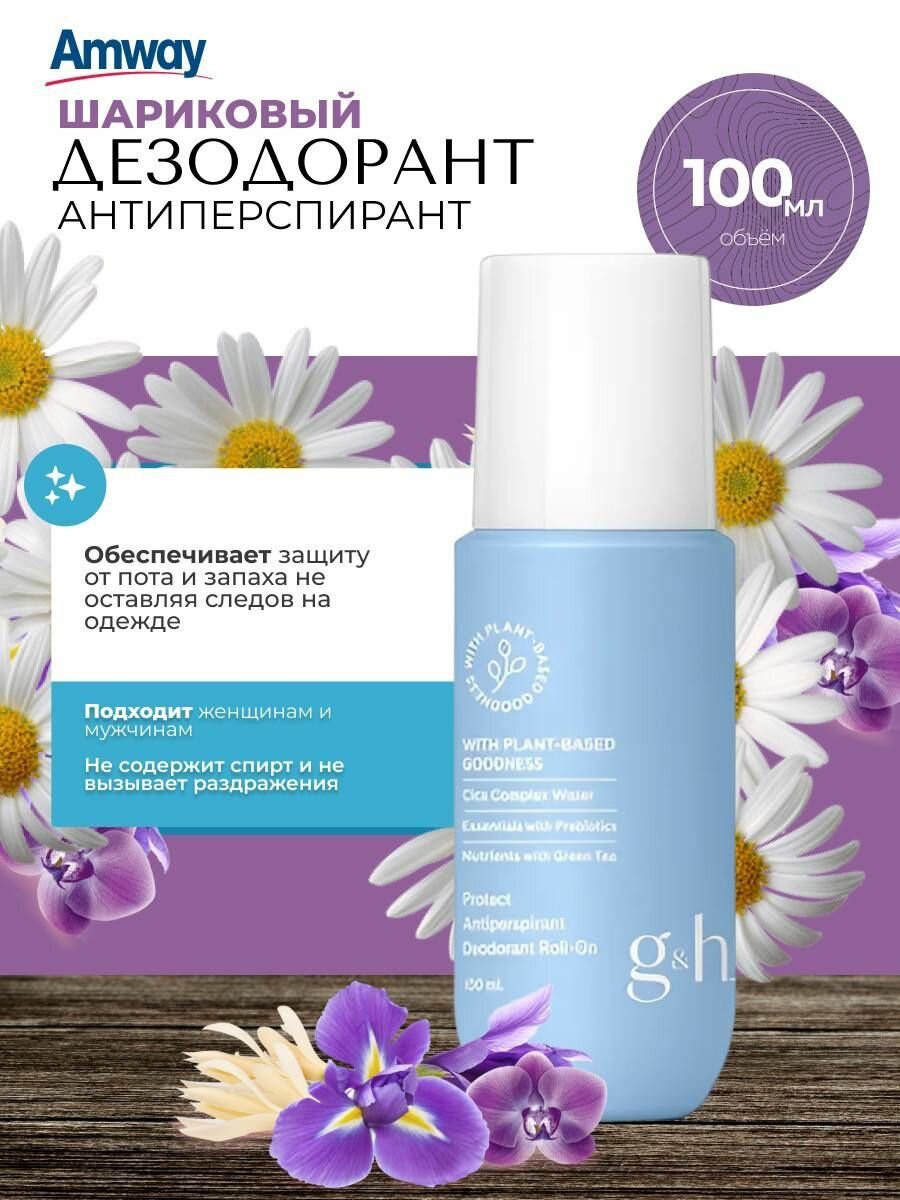 Amway Шариковый дезодорант-антиперспирант.