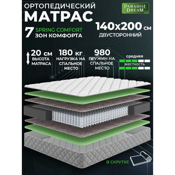 Матрас Paradise Dream FoamPerf. Spr.140х200