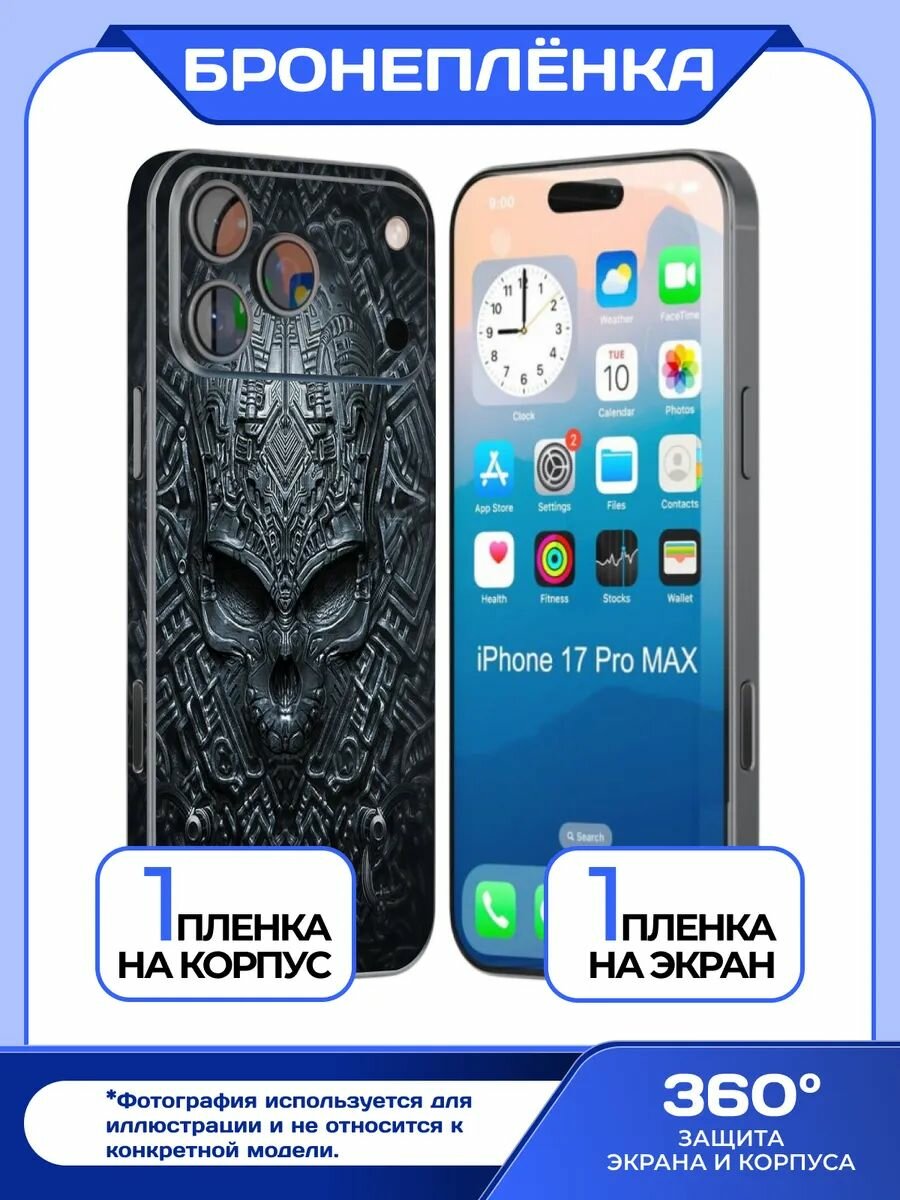 Пленка на экран и корпус для iPhone 17 Pro Max