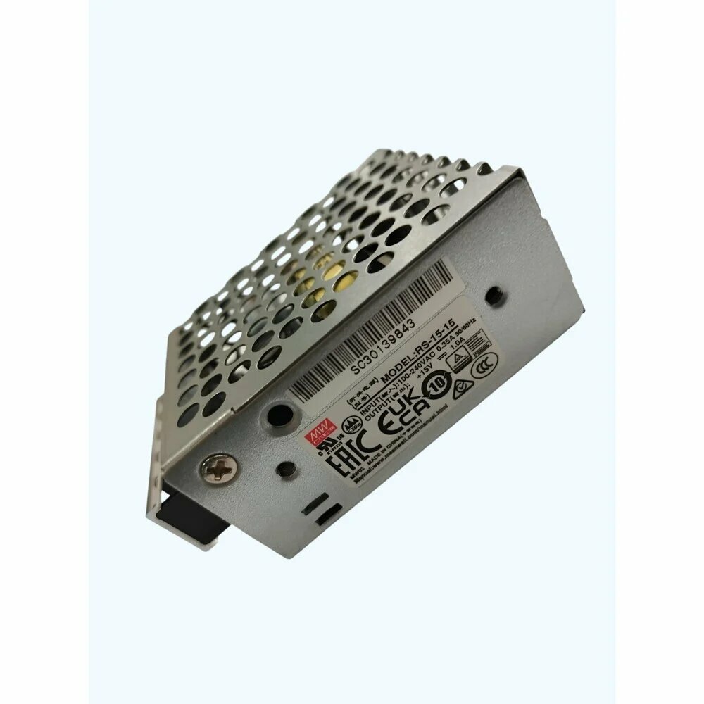 Блок питания Mean Well RS-15-15, для лент, модулей, линеек, импульсный, 15 Вт