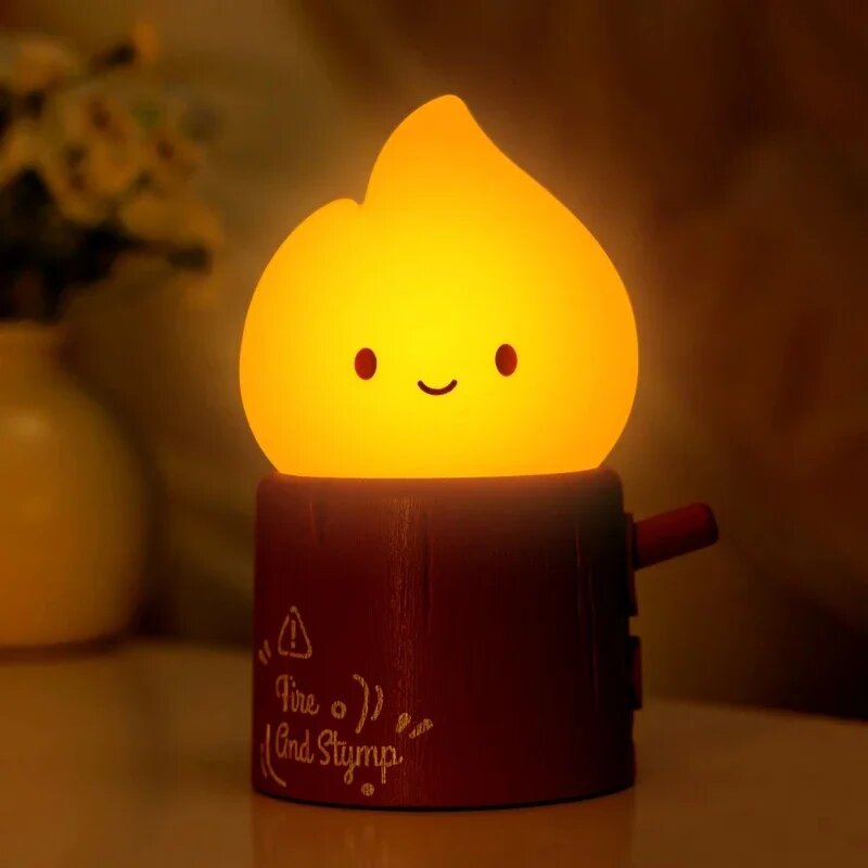 Ночник LED "Огонек" — мультяшный, испускаемый цвет A style