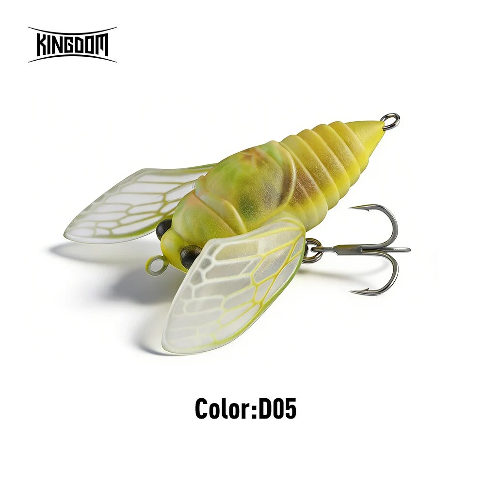 Kingdom Cicada Bionic воблер 27mm, Цвет: 5523-D05