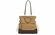 Сумка CHARLES & KEITH, фактура плетеная, темно-коричневый