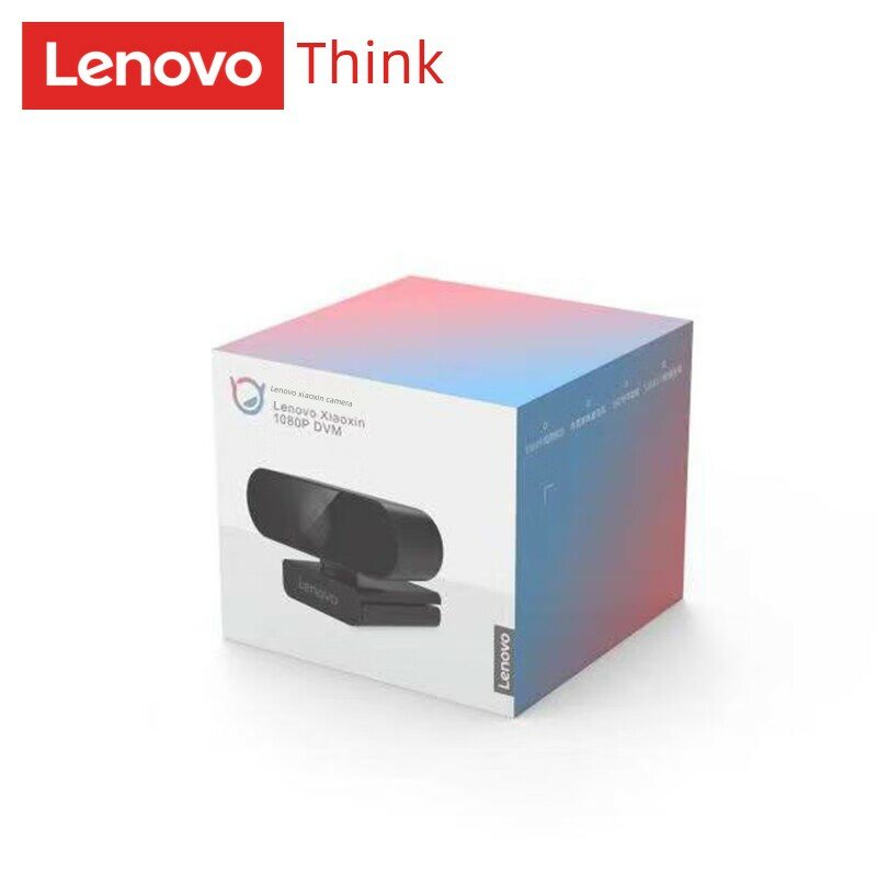 Lenovo Xiaoxin 2MP 1080P HD USB вебкамера с встроенным микрофоном для ПК, ноутбука, видеоконференций и онлайн-встреч