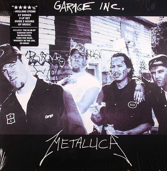 Виниловая пластинка Metallica. Garage Inc. (3LP)